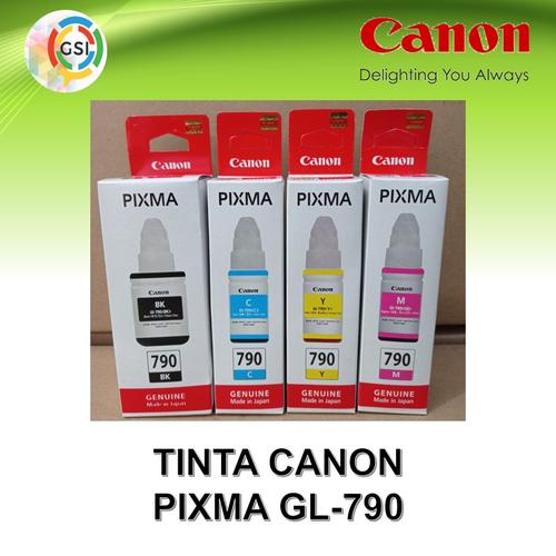 Jual TINTA CANON PIXMA GL-790 ORIGINAL G1010, G2010, G3010 - Hitam ...