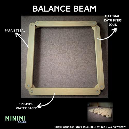 Jual Balance Beam Kayu Pinus Montessori Balok Titian - Kab. Sleman ...