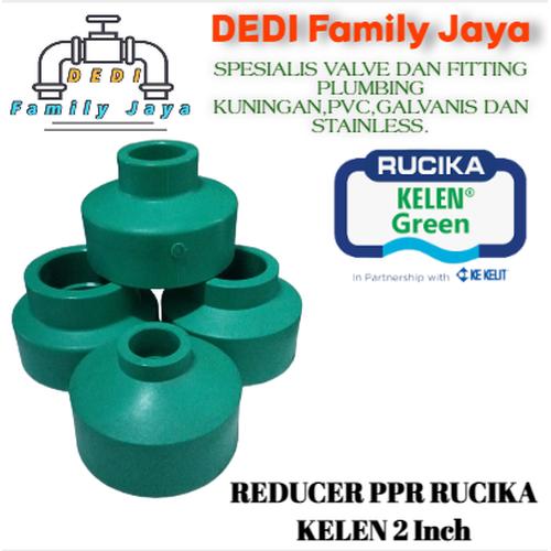 Jual REDUCER PPR RUCIKA KELEN Ukuran 2 x 1 1/4 - 2 1/2 x 2 Inch - 2 x 1 ...
