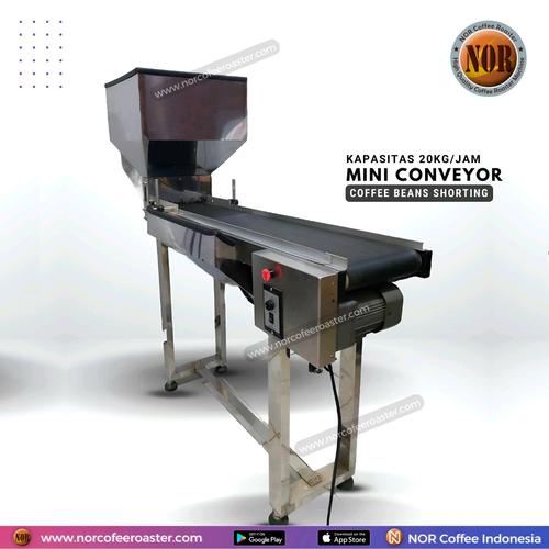 Jual Mesin konveyor sortasi manual defect biji kopi kapasitas 20kg ...