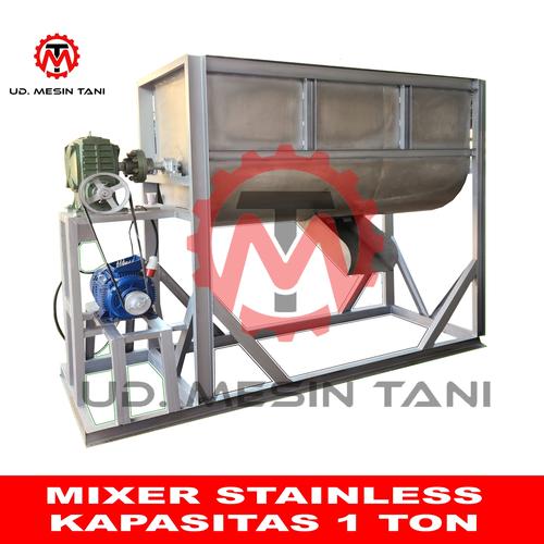 Jual Mesin Mixer Pakan Ternak BAHAN STENLISS STEEL KAPASITAS 1 TON ...