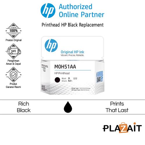 Jual HP Printhead Black Replacement M0H51AA Original - Kota Medan - Primajaya - HP Authorized ...
