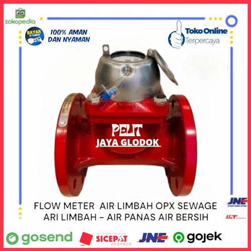 Jual FLOW METER LIMBAH 4INCH DN 50MM PN16 FLANGE OPX SEWAGE METER ...
