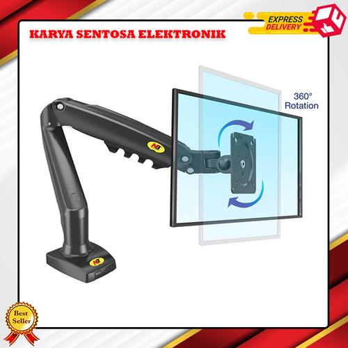 Jual stand monitor meja 17-27 inch NBF 80 Bracket monitor - Jakarta ...