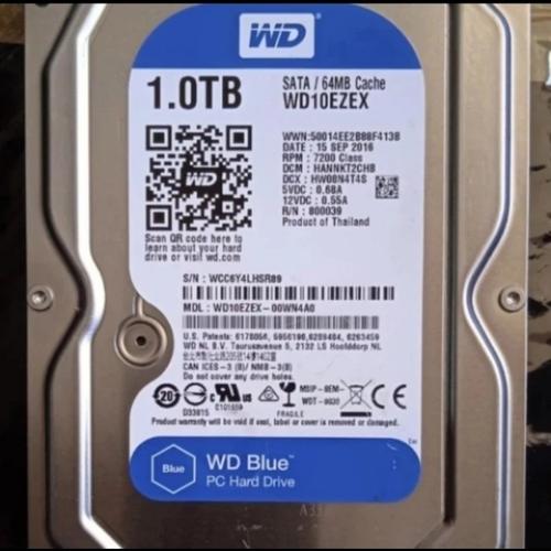 Jual HARDISK HDD 1TB SENTINEL 100%MEREK:WD BLUE/SEAGATE - HARDISK ...