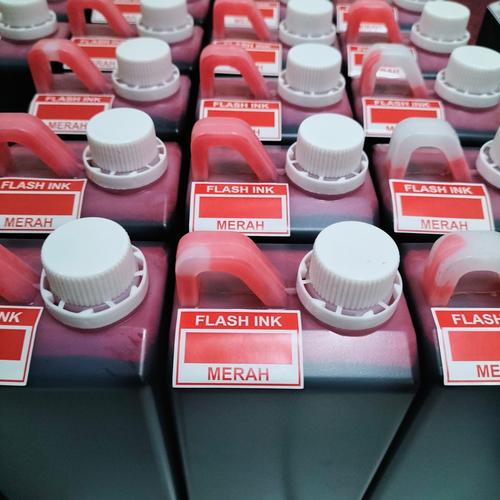 Jual tinta stampel flash warna merah cabe - Kab. Karawang - Madinah ...