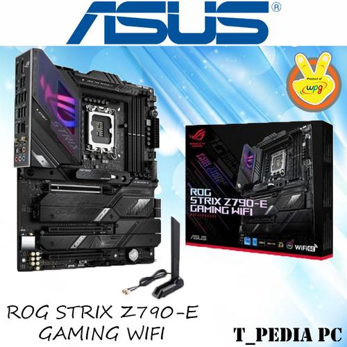 Promo MOTHERBOARD ASUS ROG STRIX Z790-E GAMING WIFI | MOBO Z790 LGA1700 ...