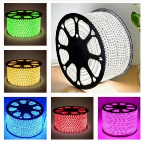 Jual Led Selang Outdoor Waterproof Led Strip Selang 5050 220Volt per ...