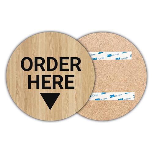 Jual Papan Tulisan "Order Here" Papan Sign, Dekorasi Dinding, Dekorasi ...