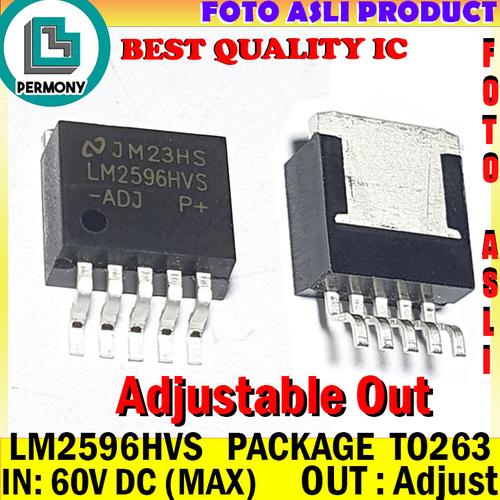 Jual IC LM2596HVS 3A Adjustable LM2596 LM2596S - Jakarta Pusat - PerMony | Tokopedia