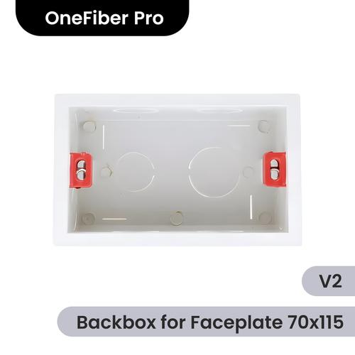 Jual Back box untuk face plate wall plate 70 x 115 - OneFiber OF9 - V1 ...