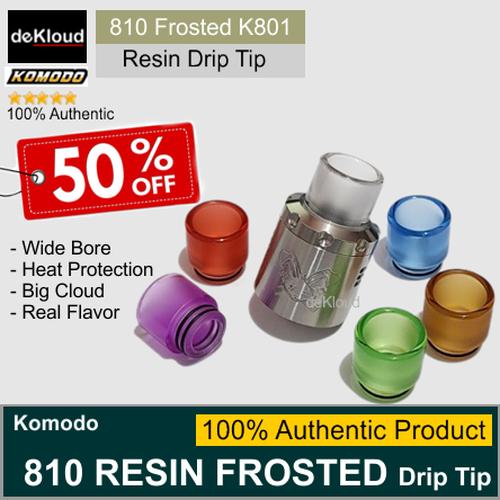 Promo DISKON 50% Authentic 810 Drip Tip K801 Komodo | driptip anti ...
