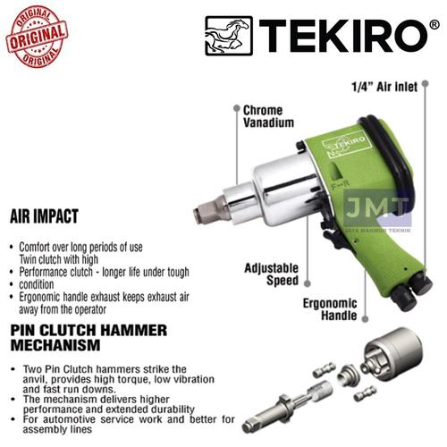Jual TEKIRO Air Impact Wrench PC 1/2" 3/4" Impack Angin Alat Buka Baut ...