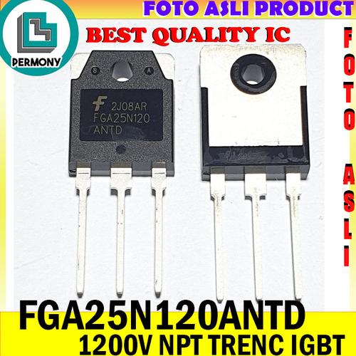 Jual Transistor IGBT FGA 25N120 FGA25N120 ANTD FGA25N120ANTD 1200v ...