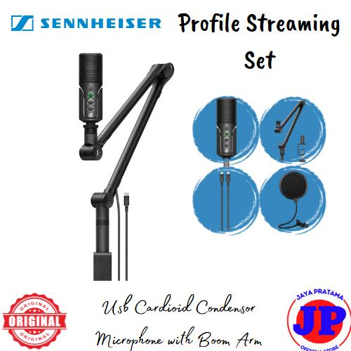 Jual Sennheiser Profile Streaming Set USB Microphone with Boom Arm ...
