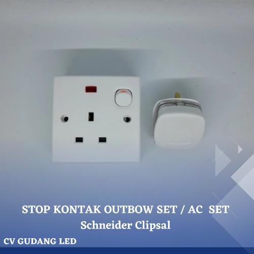 Jual Stop Kontak OutBow Set AC Schneider Clipsal - Kab. Sleman - CV ...