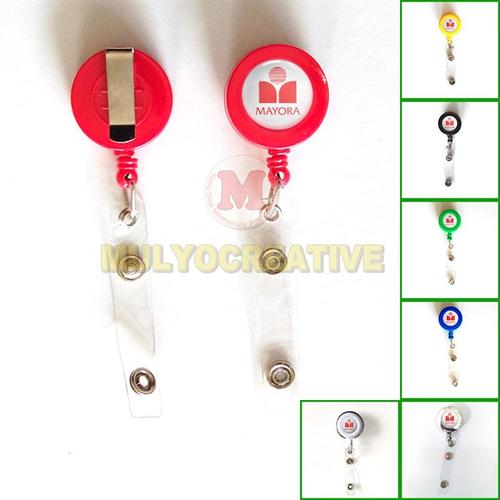 Jual ID Card Yoyo Mayora Gantungan ID Card Holder Logo Mayora - Hitam ...