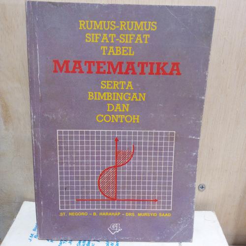 Jual Rumus-Rumus Sifat-Sifat tabel Matematika - Kota Semarang - TB ...