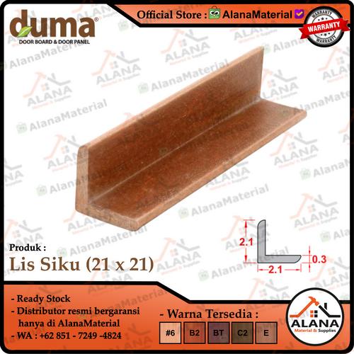 Jual List Siku 21 x 21 WPC Duma Tipe 3m / 5m ( plin / plint / plin merk ...