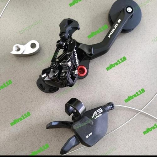 Jual LTWOO fold b external 7 speed shifter sepeda lipat bromptonN ...