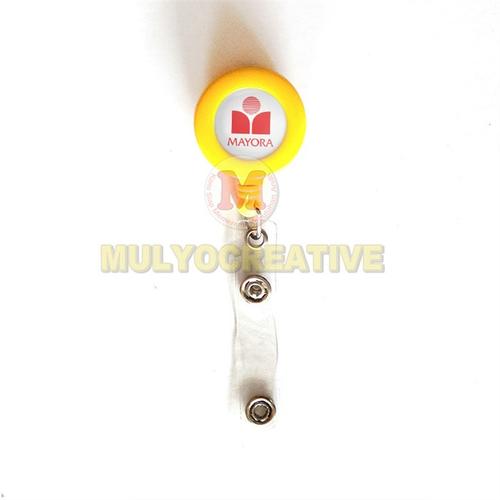 Jual ID Card Yoyo Mayora Gantungan ID Card Holder Logo Mayora - Kuning ...