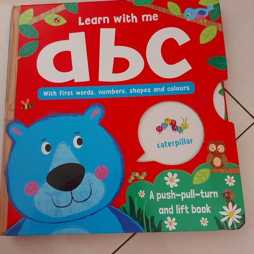 Jual learn with me abc push pull turn and lift book - Kota Bekasi ...