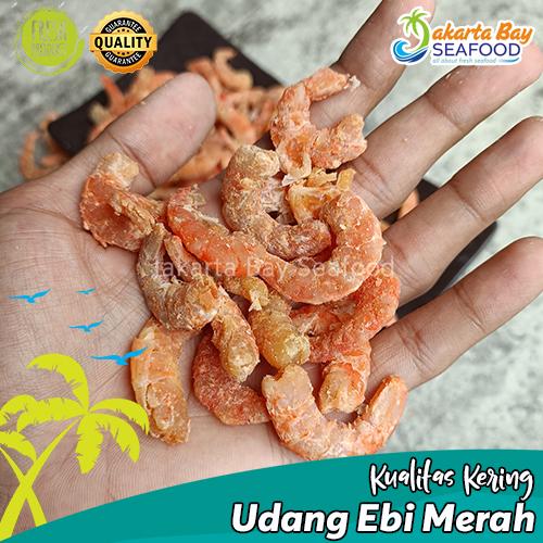 Jual Ikan Asin Udang Ebi Merah Super/Ebi Super Tanpa Kulit/Udang Ebi ...