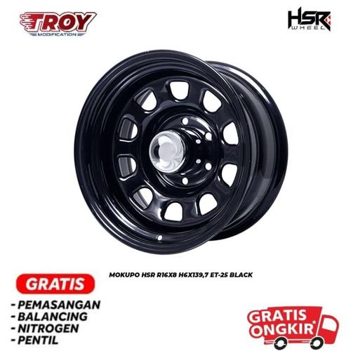 Jual Velg Ring 16 HSR MOKUPO Kaleng Baut 6 Everest,L200,Strada,Triton - Kota Bengkulu - HSR ...