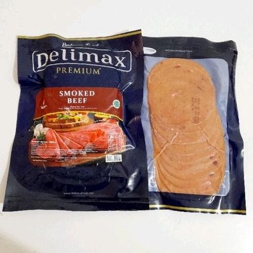 Promo Delimax Smoked Beef Premium|Delimax Daging Slice Olahan 500gr ...