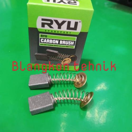 Jual CARBON BRUSH ARANG RYU RMC110-2 MESIN MARBLE CUTTER RYU RMC 110-2 ...