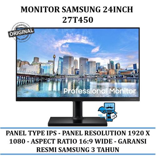Promo Monitor Samsung 27inch 27T450 FQE IPS, 75HZ FLATT - ORIGINAL ...