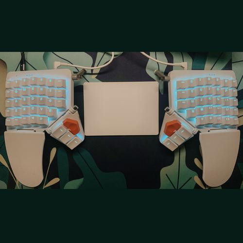 Jual ZSA Moonlander Split Ergonomic Keyboard - Putih - Jakarta Utara ...