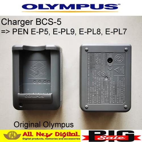 Jual Olympus Charger BCS-5 For Pen type battery BLS - Jakarta Selatan ...