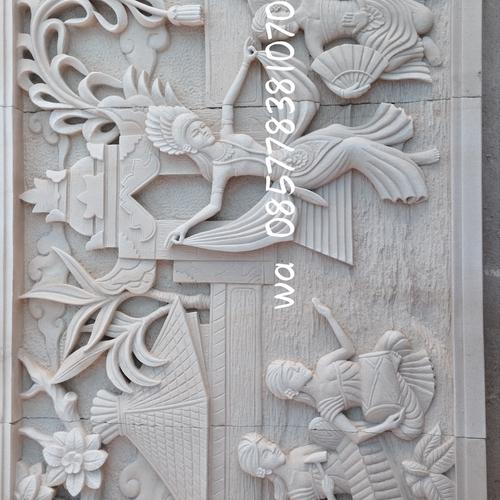 Jual relief batu alam motif tari bali - Kab. Gunungkidul - kembar ...