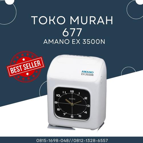 Jual Mesin Absen Kartu Amano EX-3500⁷ 100% Baru dan Original - Jakarta ...