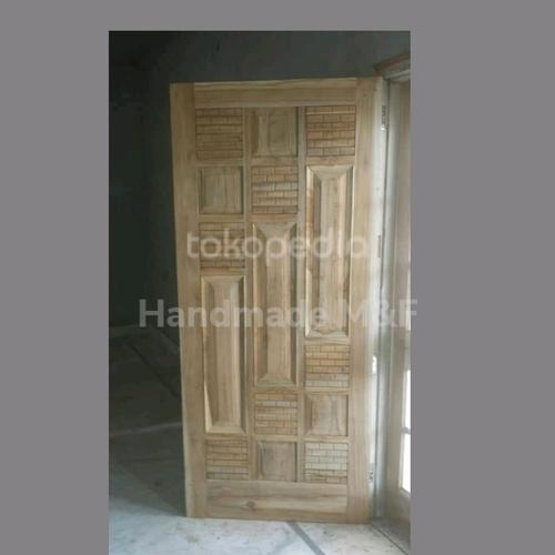 Jual PINTU KAYU JATI SOLID TANPA FINISHING MINIMALIS 625 - Kota Depok ...