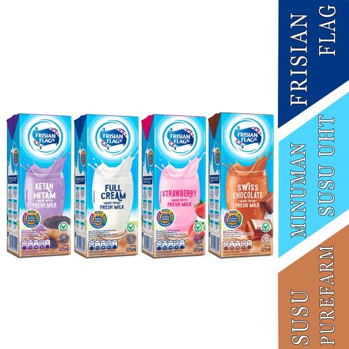 Promo Susu UHT Purefarm - Frisian Flag - Susu Bendera - 225ml ...