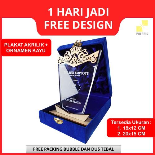 Jual PLAKAT AKRILIK ORNAMEN KAYU + BOX CUSTOM - PLAKAT WISUDA ...