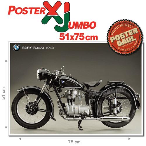 Jual Poster XJumbo MOTOR VINTAGE BMW R25 #XJFJP469 - ukuran 51 x 75 cm ...