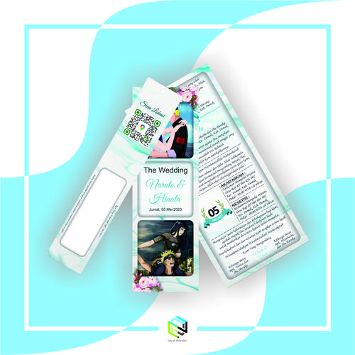 Jual Undangan Pernikahan Hang Tag Isi 3 Lembar Naozi Printing NP125 ...