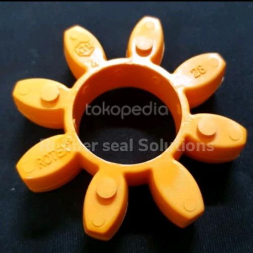 Jual Rubber coupling GR 28 KTR ELEMENT / karet kopling rotex GR-28 KTR ...