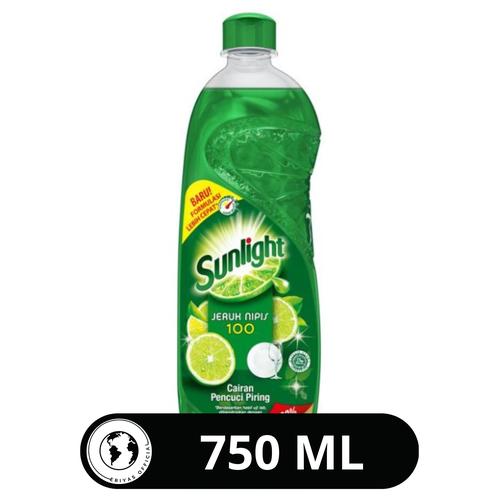 Jual Sunlight Sabun Cuci Piring Jeruk Nipis Botol 750 ML - Kota ...