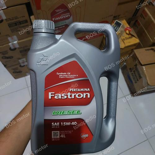 Jual Oli Fastron Diesel 15w-40 Galon 4Liter. Original Dijamin - Kota ...
