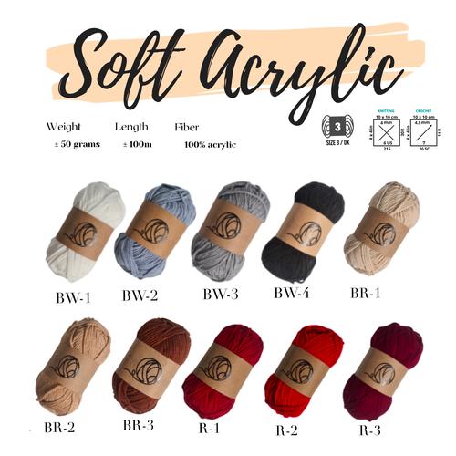 Jual Benang Rajut Soft Acrylic (5ply) part 1 - GR-4 - Kota Semarang ...