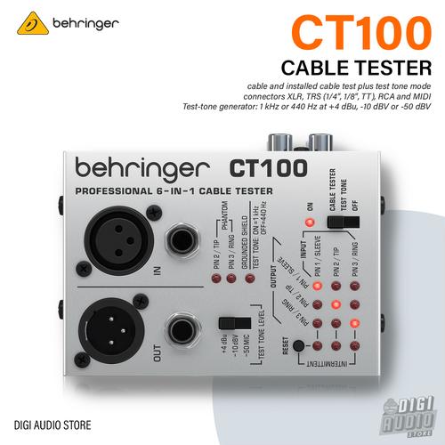 Jual Behringer CT100 ( CT 100 ) Cable tester - Kota Bandung - Digi ...