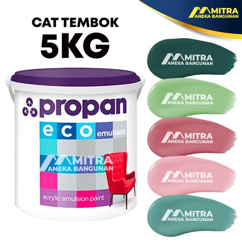 Jual CAT TEMBOK INTERIOR PROPAN ECO EMULSION 5 KG / PINK HIJAU TOSCA ...