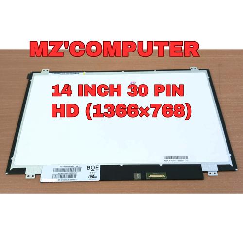 Jual LED LCD LAPTOP 14 INCH 30 PIN HD(1366x768) NT140WHM-N41 V8.1 ...
