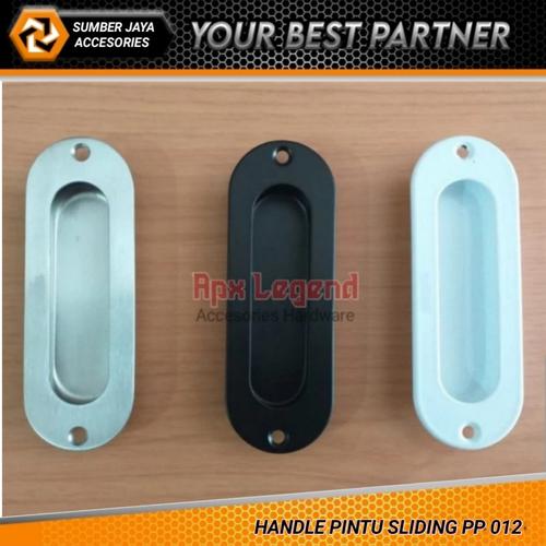 Jual Handle Tanam Pintu Sliding 4x12cm Oval / Handle Coak - Putih ...