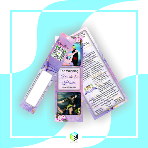Jual Undangan Pernikahan Hang Tag Isi 3 Lembar Naozi Printing NP123 ...
