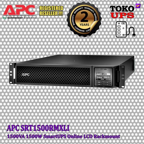 Promo UPS APC SRT1500RMXLi 1500VA 1500W Rackmount SmartUPS Online - Unit Cicil 0% 3x - Jakarta ...